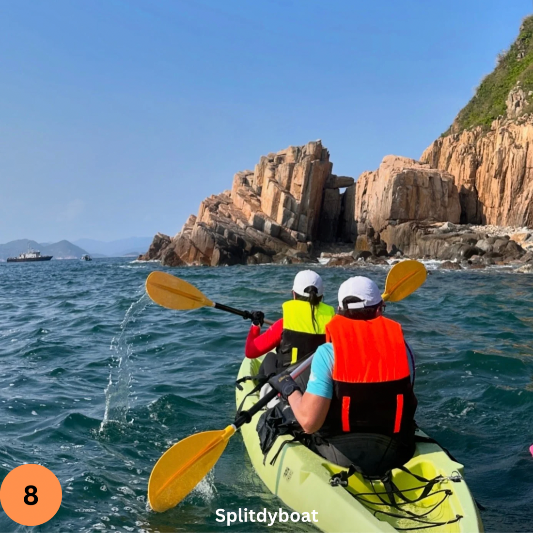 Hong Kong Geopark Kayaking Tour – Splitdyboat